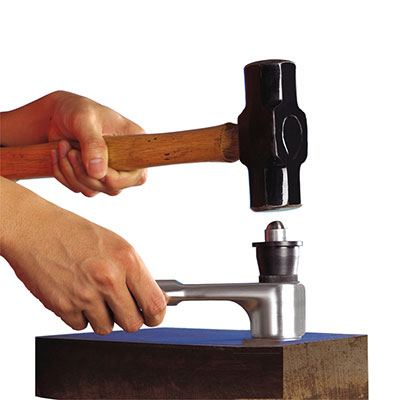 Impact Brinell hardness tester (PIN) - Testing equipment